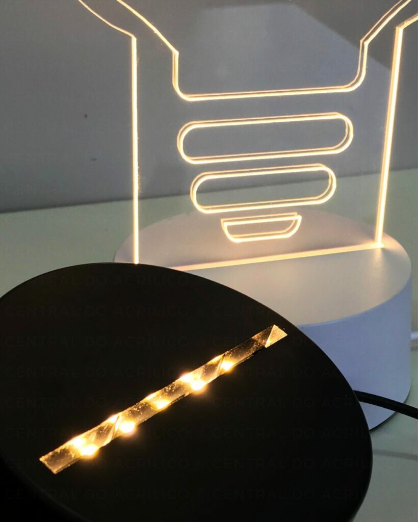 Base Led Luz Quente - Loja da Central